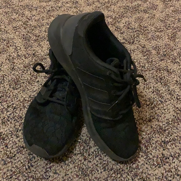 adidas | Shoes | Black Adidas Cloudfoam | Poshmark